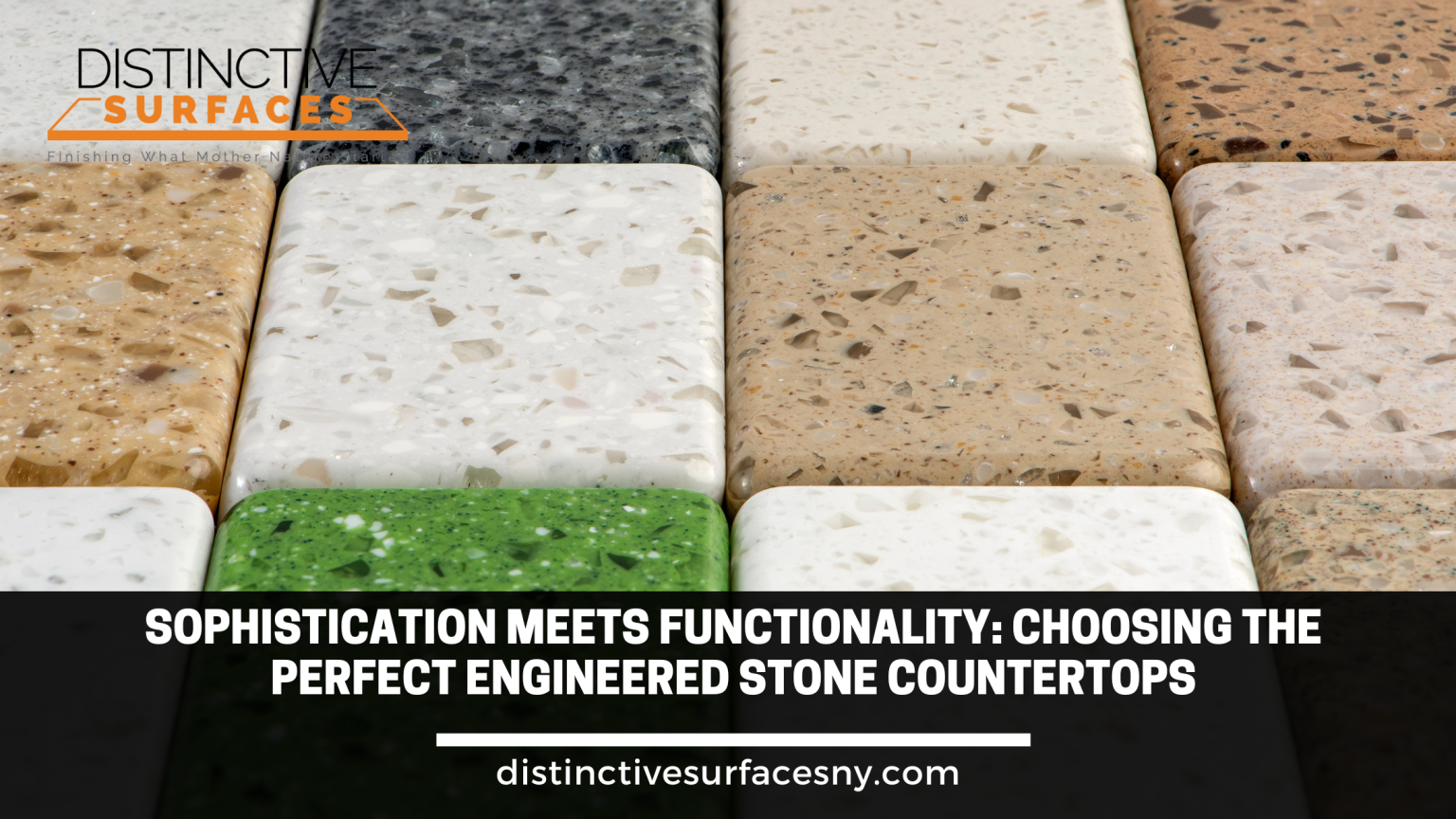 How to Choose Engineered Stone Countertops That Combine Style & Function